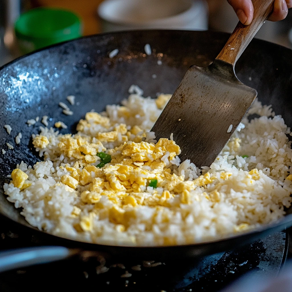 Egg Fried Rice - JuicyTable