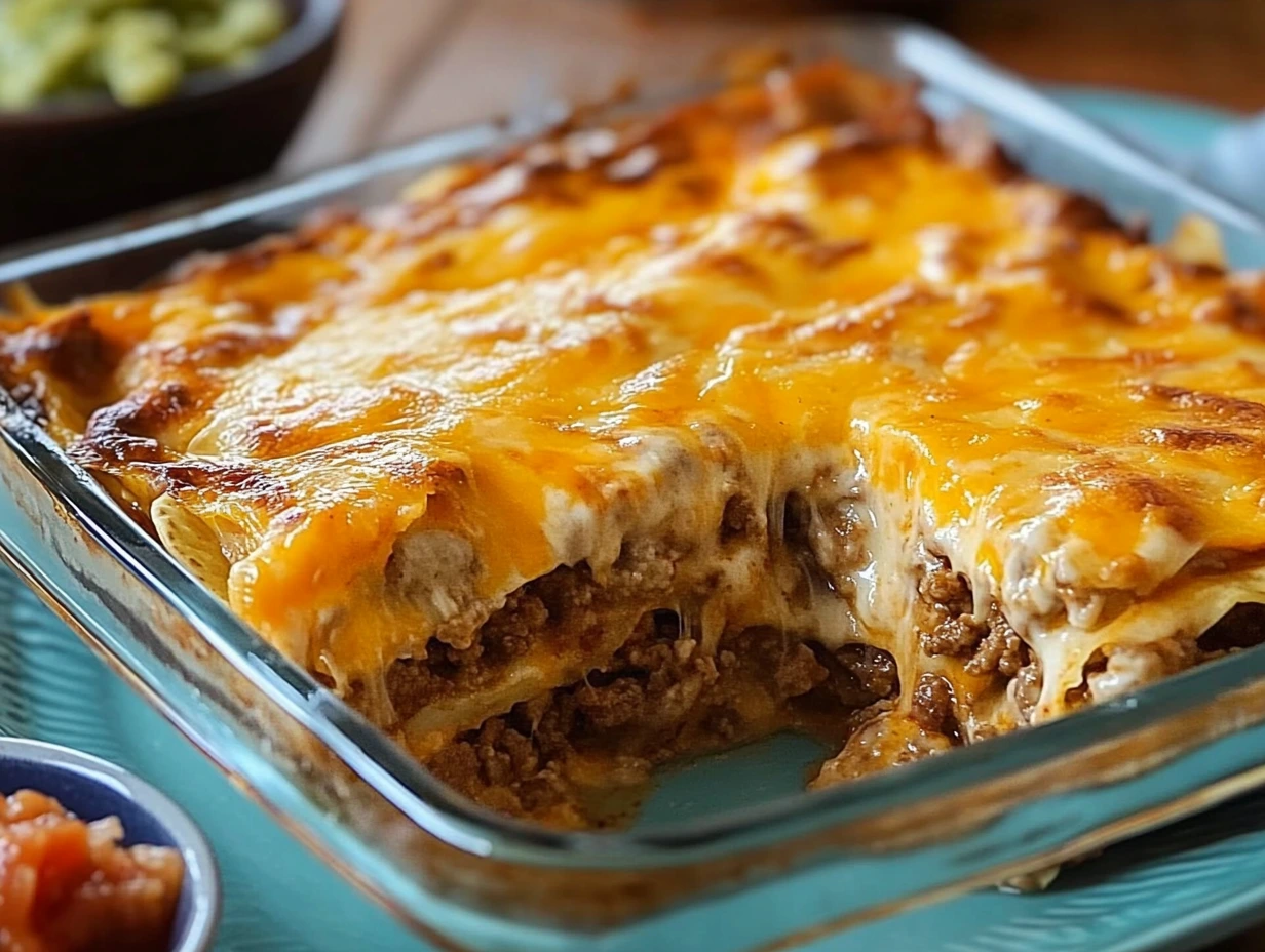 Baked Burrito Casserole - JuicyTable
