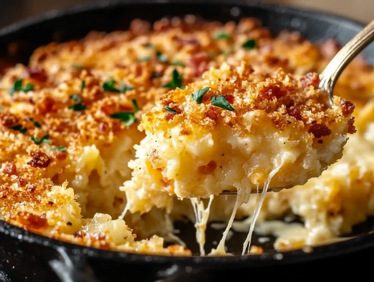 Pepper Jack Potato Casserole - JuicyTable