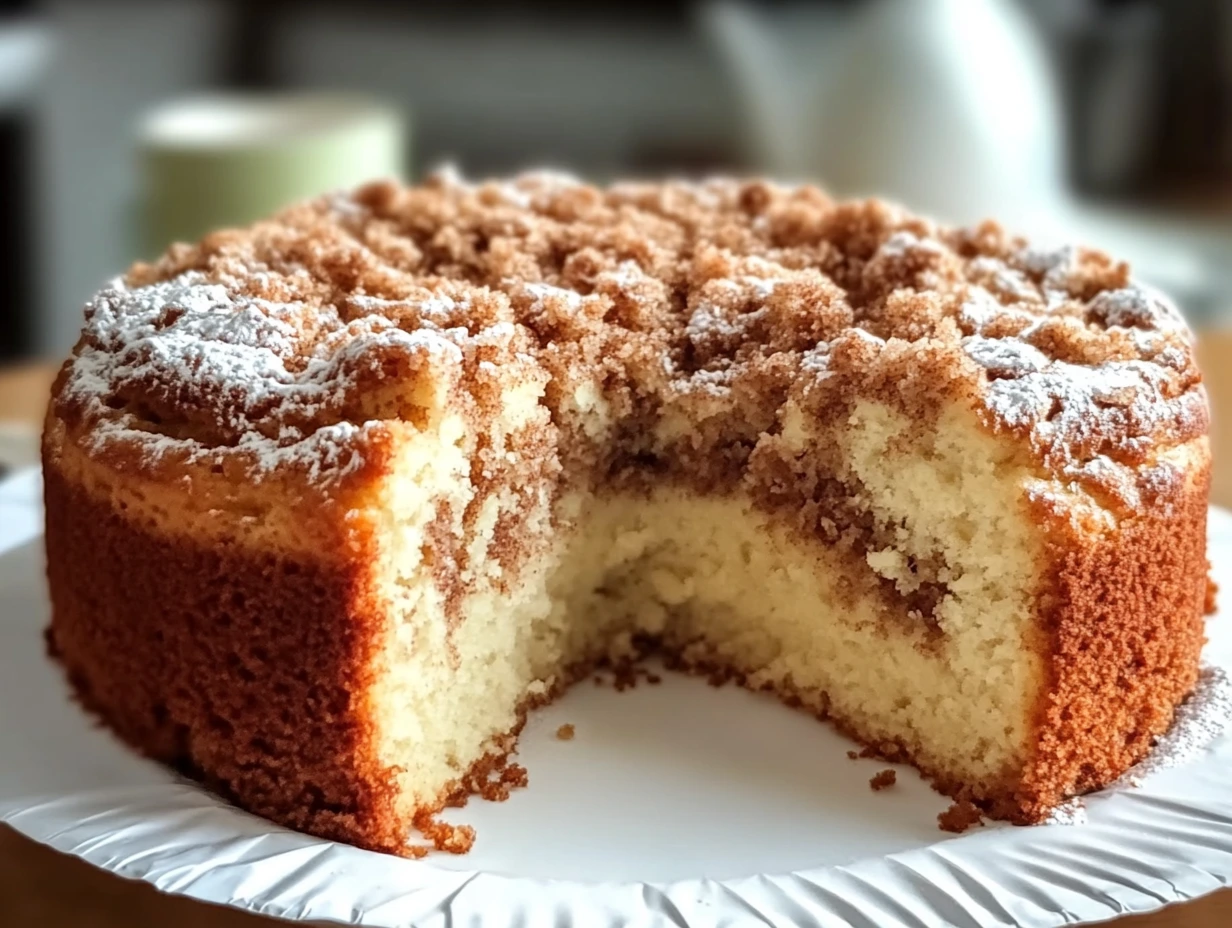 Mom’s Sour Cream Coffee Cake - JuicyTable