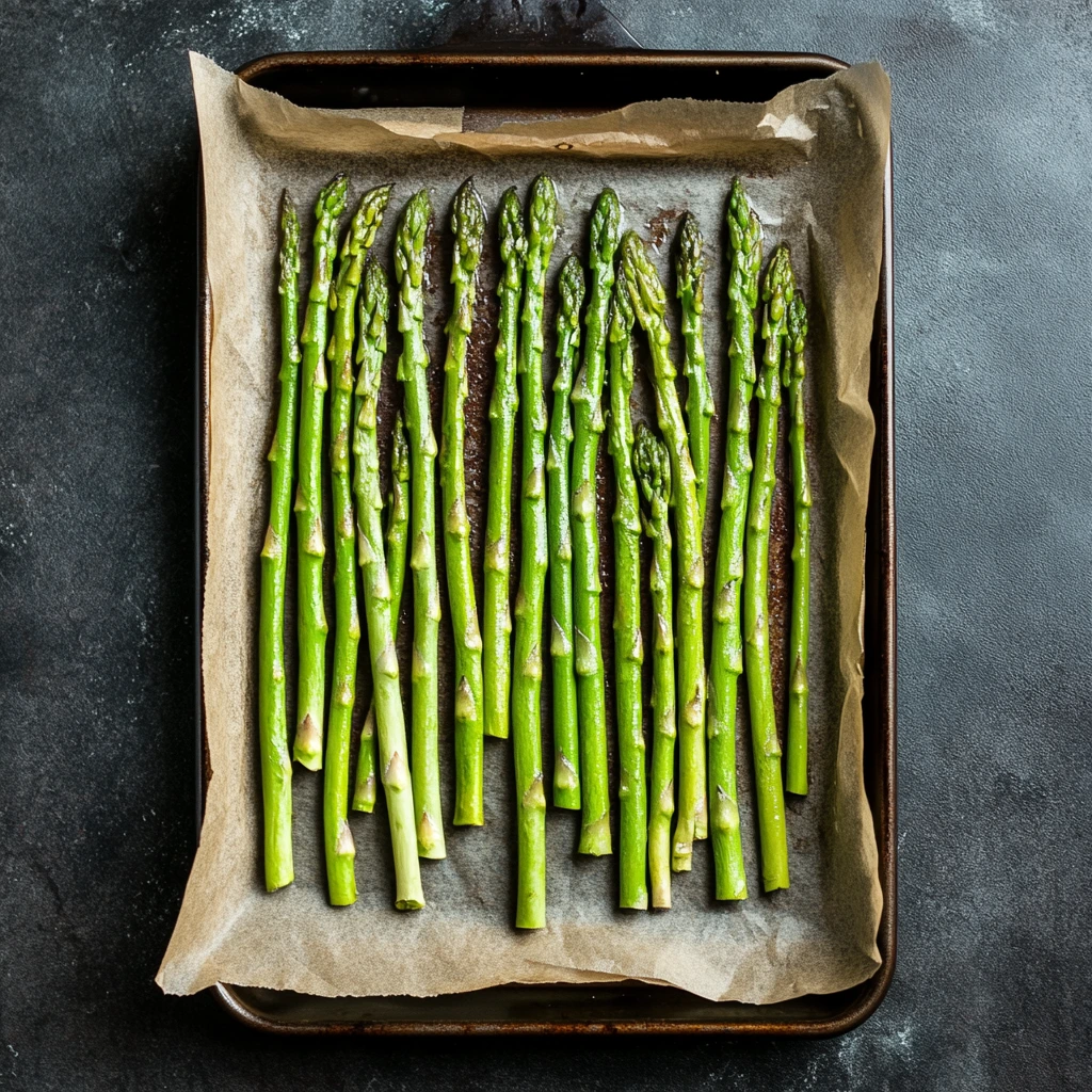 Crispy Parmesan Asparagus Sticks - JuicyTable
