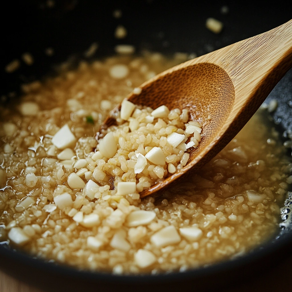 Garlic Butter Rice - JuicyTable