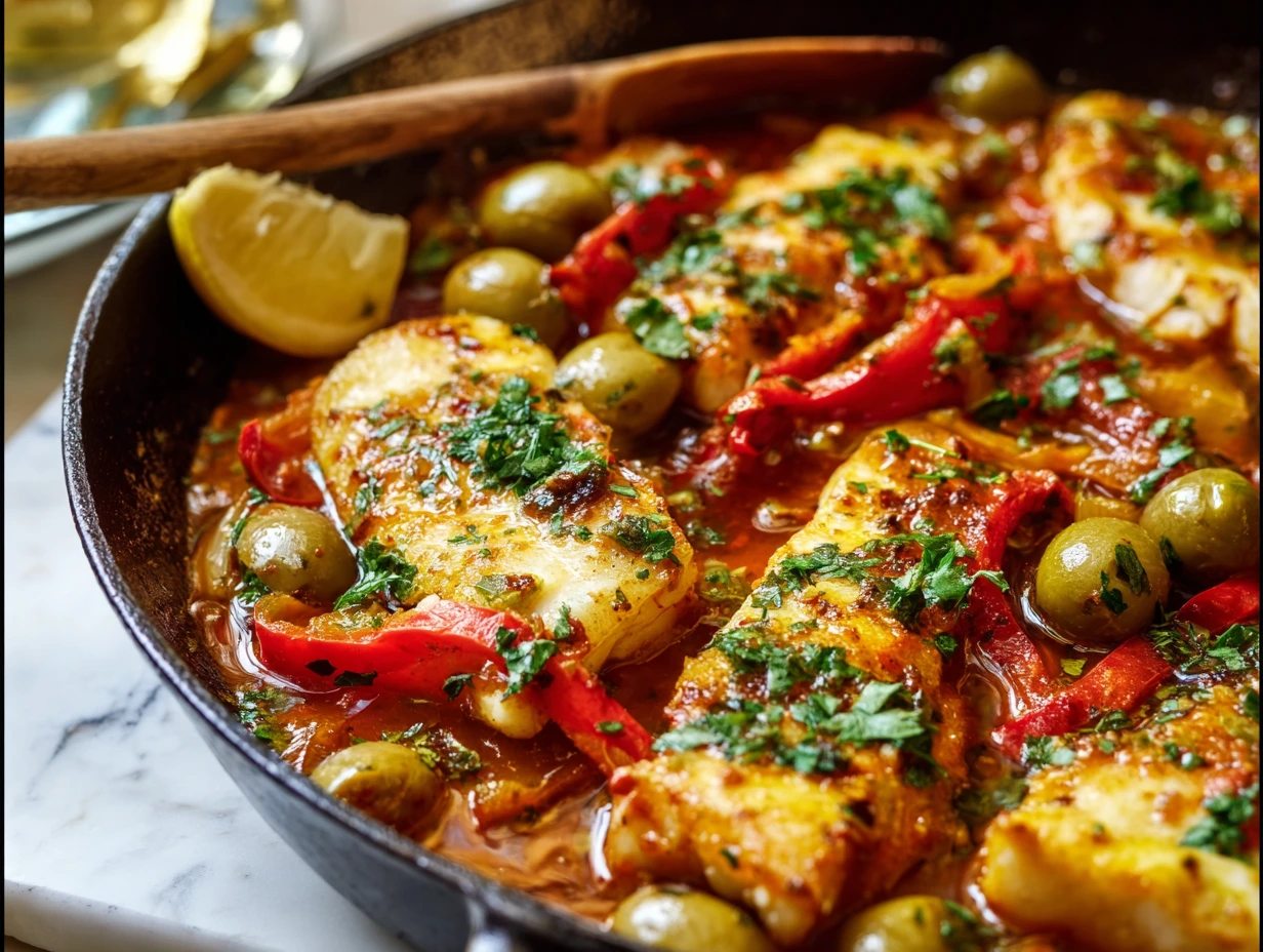 Moroccan Fish Tagine with Ginger & Saffron - JuicyTable