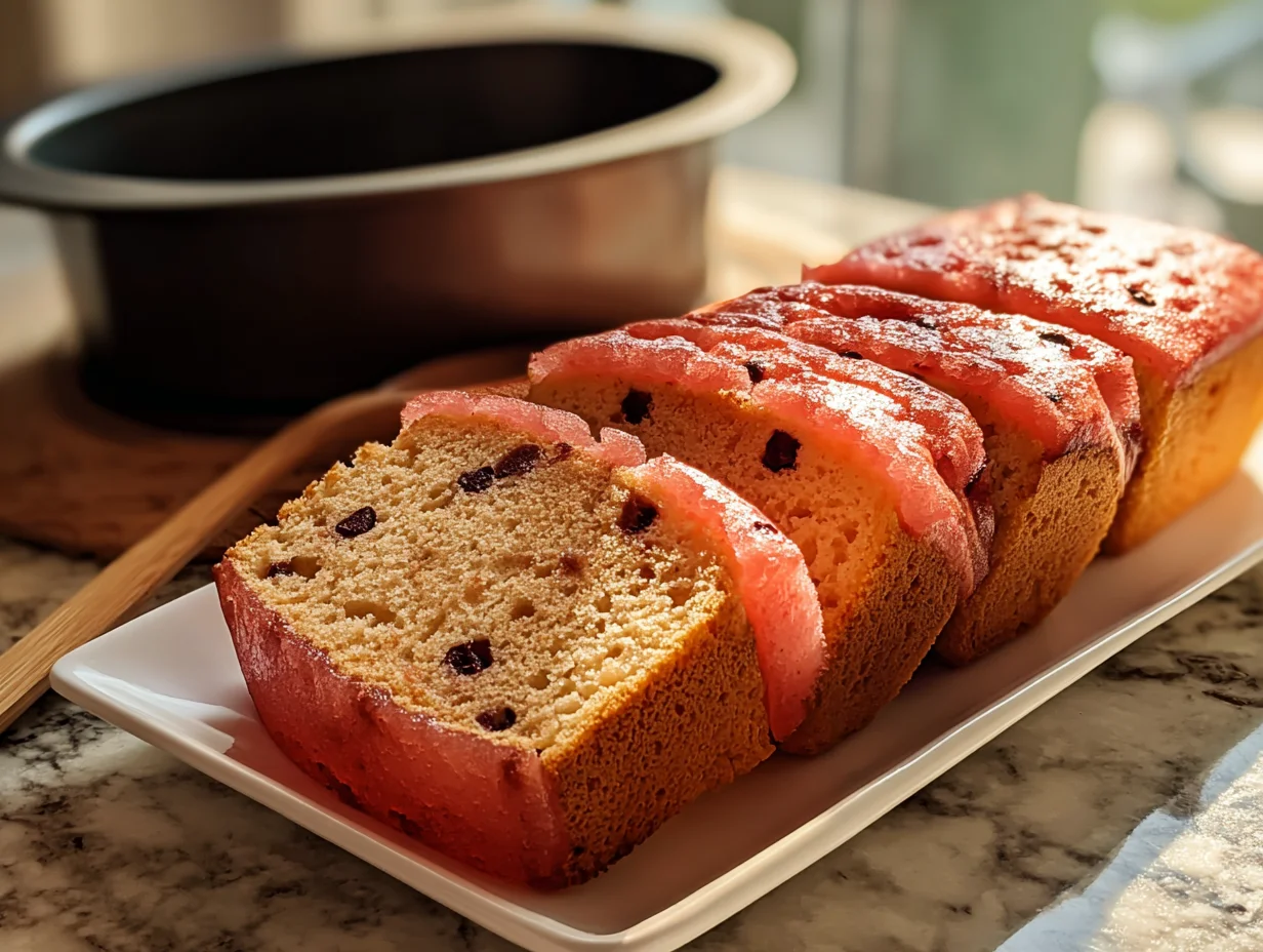 Watermelon Bread - JuicyTable